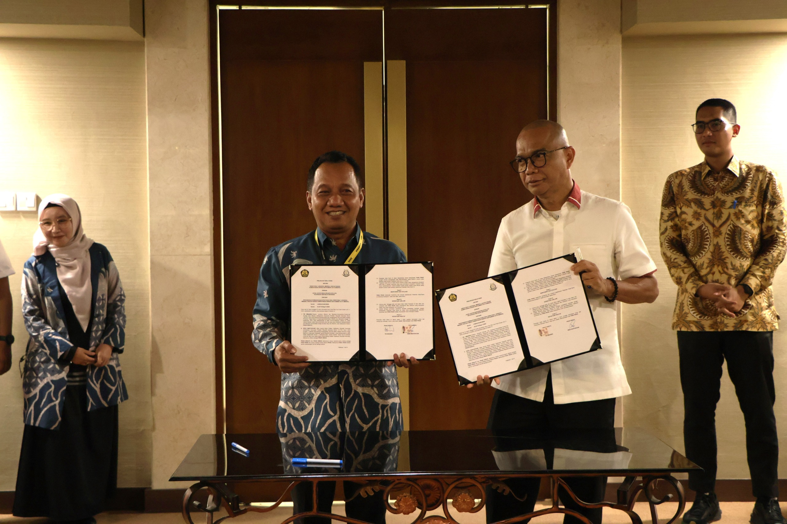 JAM-Intelijen Dan Dirjen Minerba Lakukan Penandatanganan Perjanjian Kerjasama, Tentang Ini ...